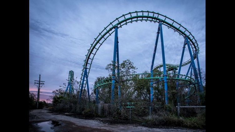 Photos inside the Six Flags devastated by Hurricane Katrina | 11alive.com