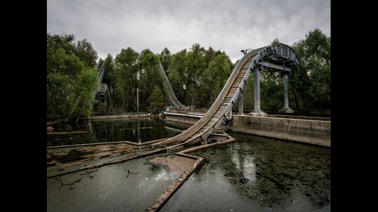 Photos inside the Six Flags devastated by Hurricane Katrina | 11alive.com