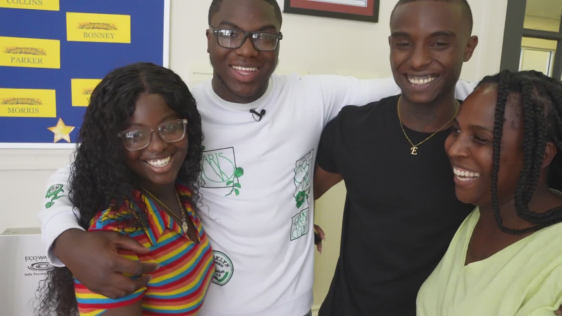 She may not have lived to see her own graduation, her brother made sure ...