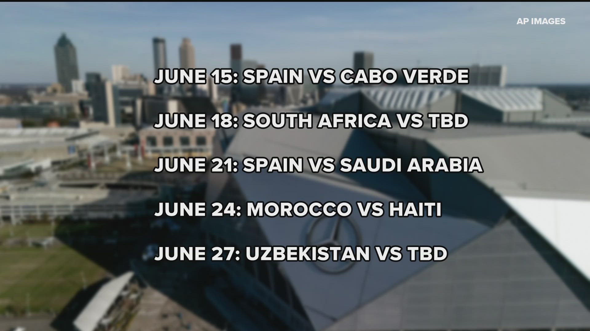 Atlanta World Cup group stage schedule | Breaking down the matches ...