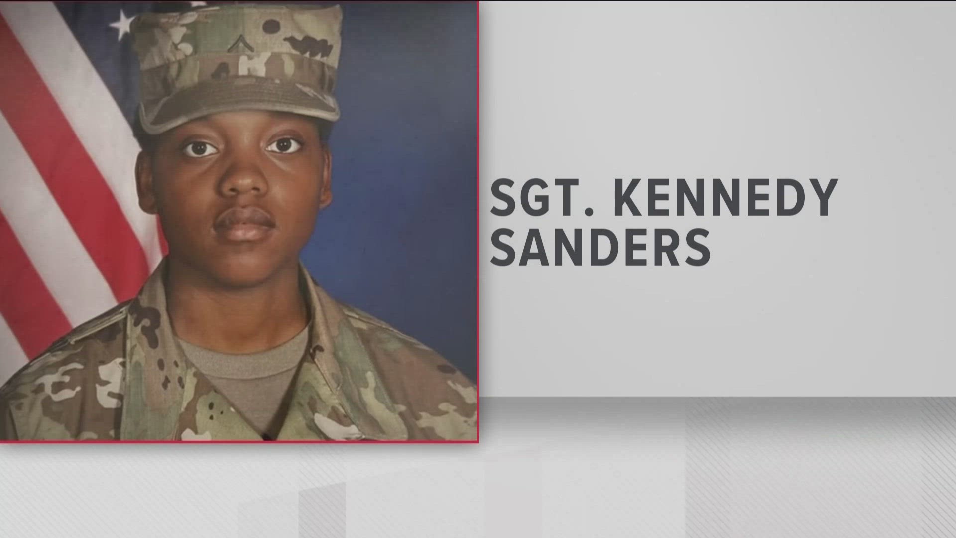 Military homecoming for fallen soldier who was killed in Jordan drone ...