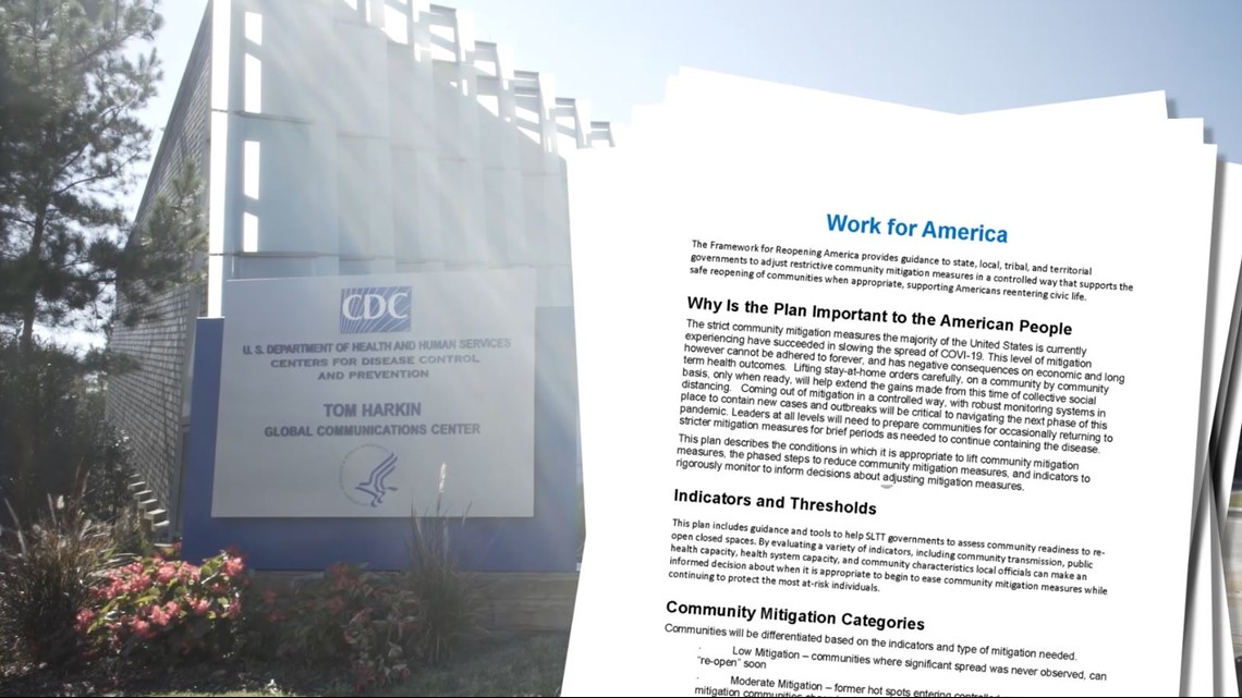 Guidelines issued by CDC layout plan to safely reopen Georgia | 11alive.com