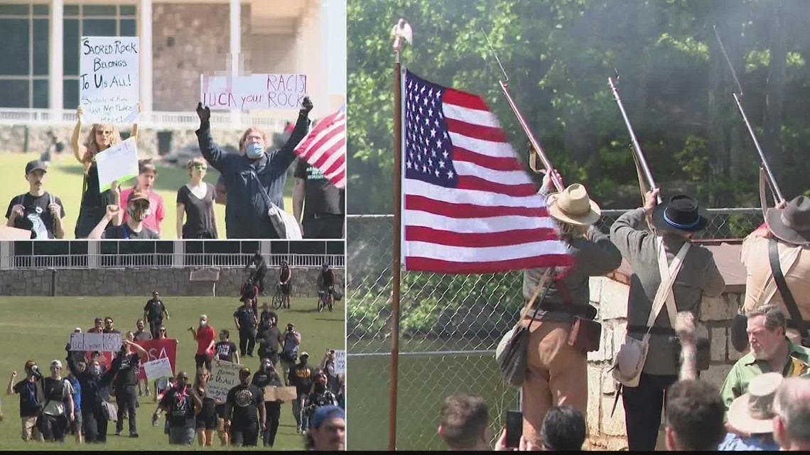 Confederate Memorial Day Stone Mountain raises opposition | 11alive.com