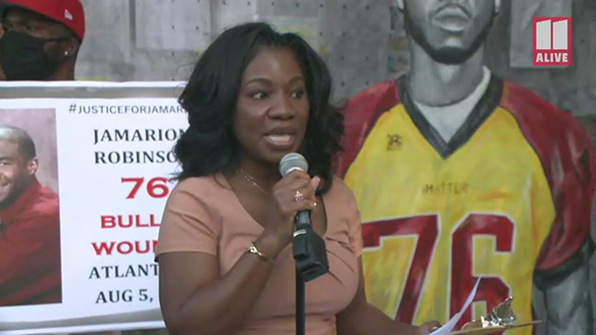 'I am angry' | Jamarion Robinson's mother speaks at vigil 4 years after ...