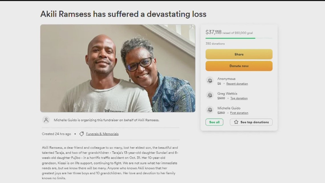 Taraja Ramsess killed in DeKalb crash | online fundraiser | 11alive.com