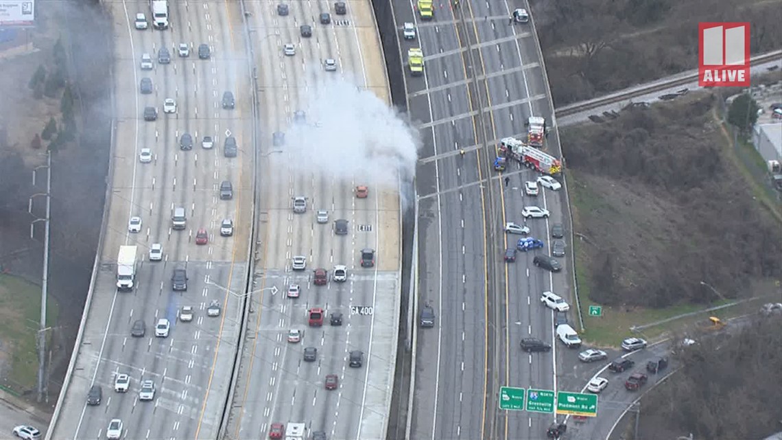 Fire under I-85 in Atlanta | 11alive.com