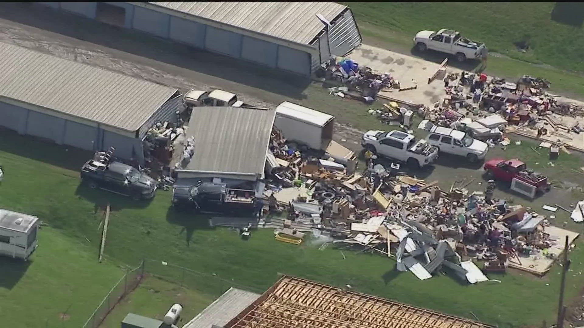 Tracking another round of storms, surveying damage across north Georgia ...