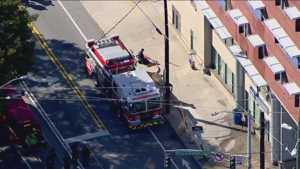Photos | Fire at GSU's Patton Hall Dorms | 11alive.com