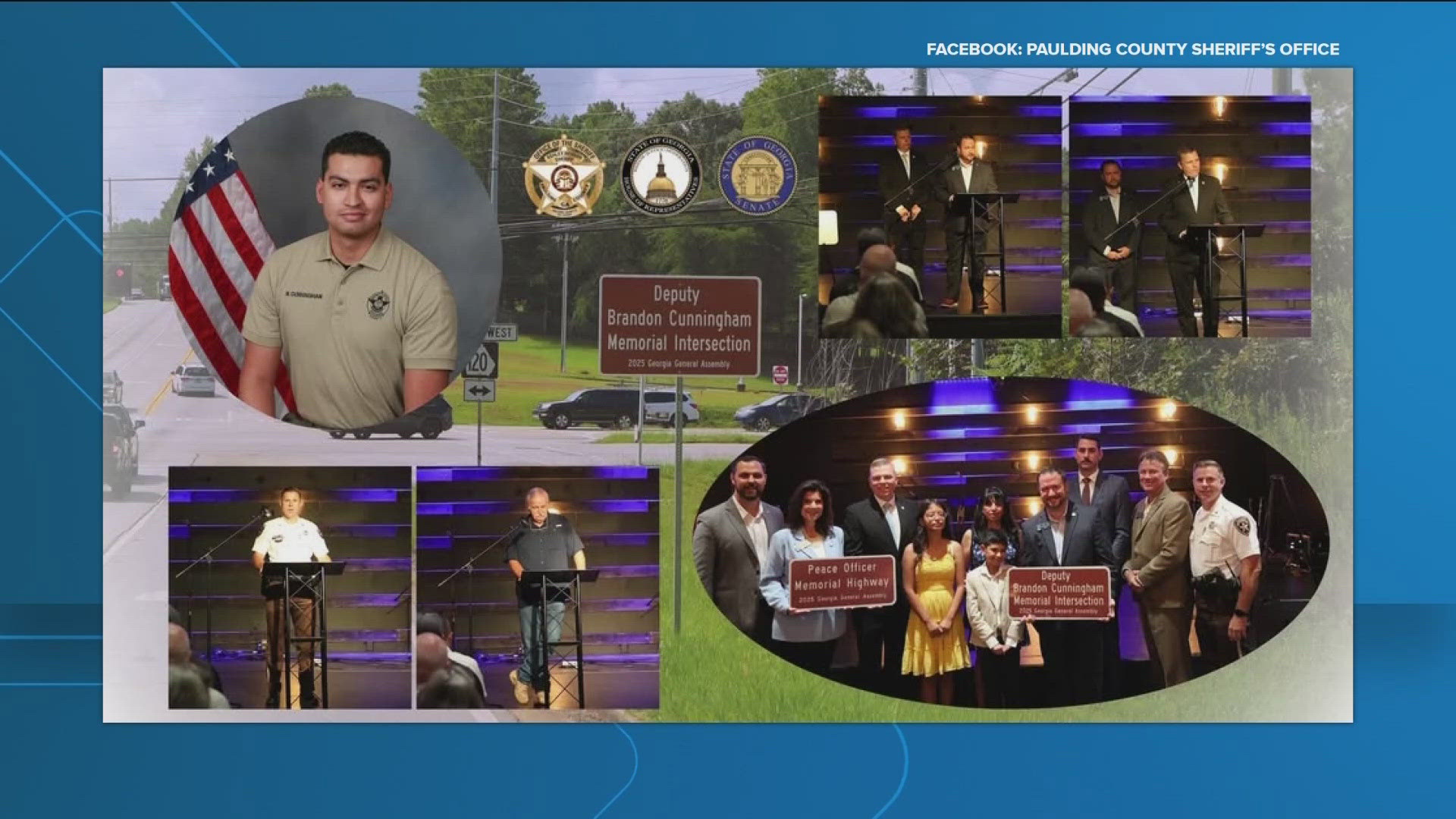 Deputy honored one year after being killed in the line of duty ...