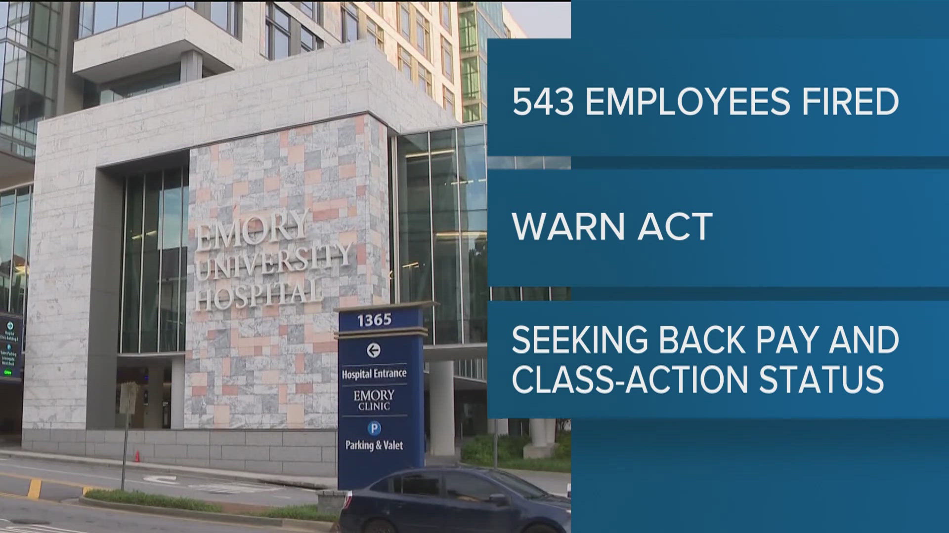 Ex-employee sues Emory Healthcare for alleged WARN Act violations ...