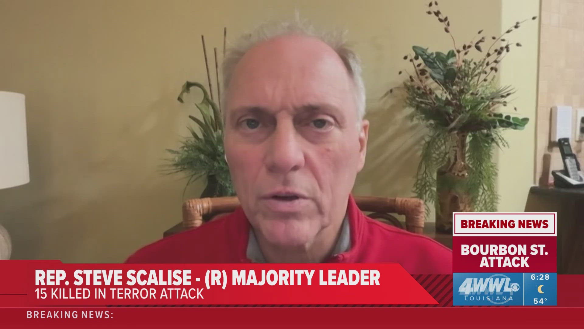 Congressman Steve Scalise talks New Orleans terror attack | 11alive.com