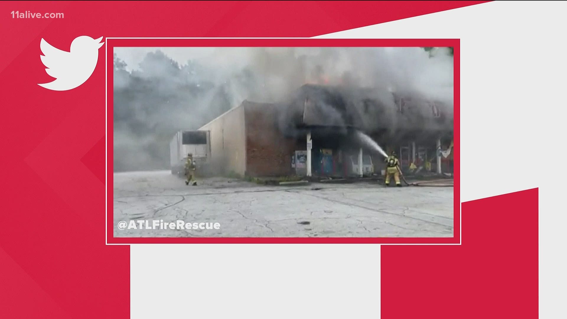 Atlanta fire crews battling at Campbellton Road Family Dollar | 11alive.com