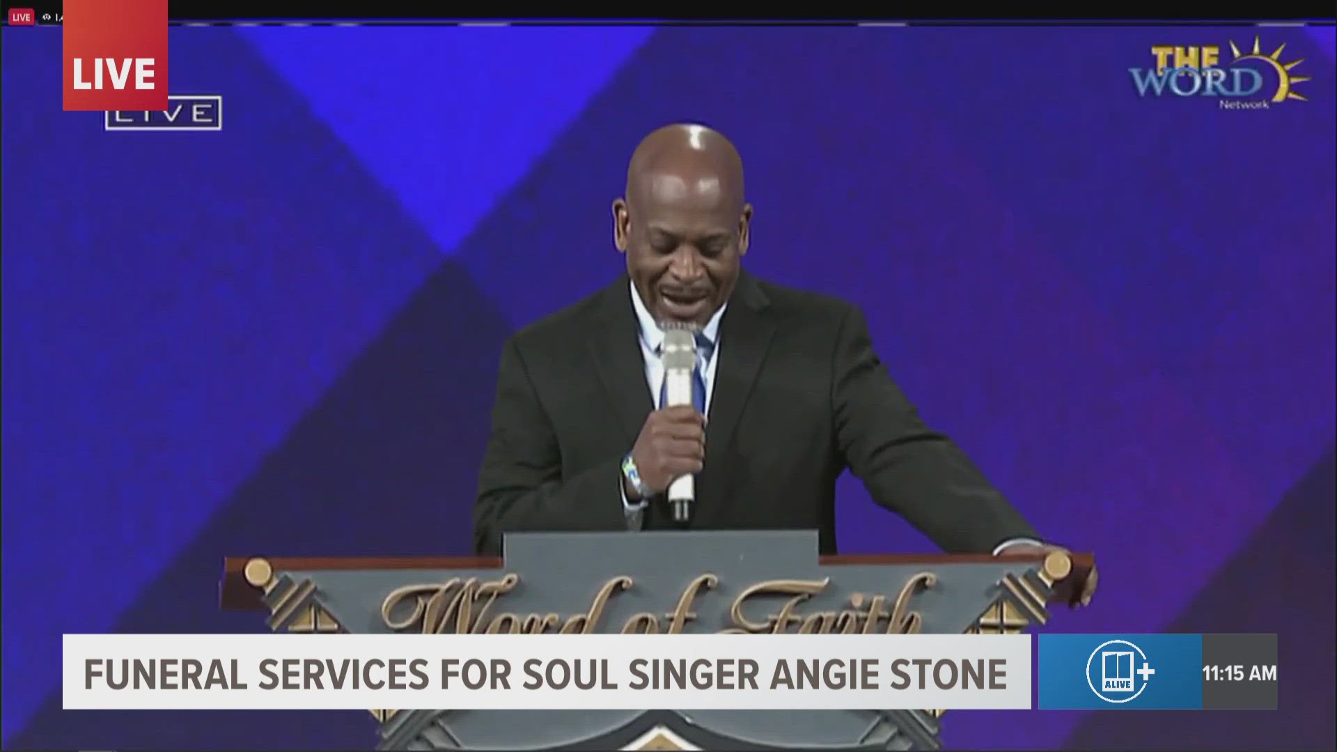 Pastor reads scripture at funeral for Angie Stone, famed soul singer ...