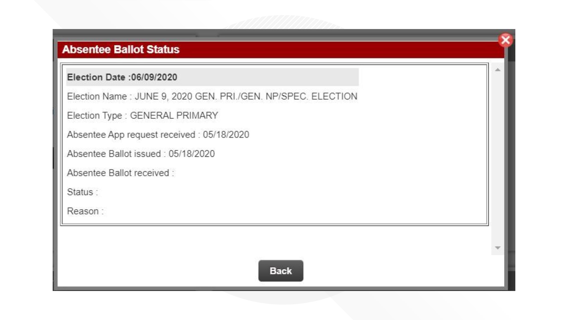 Absentee ballot for Georgia June 9 primary | Check your status ...