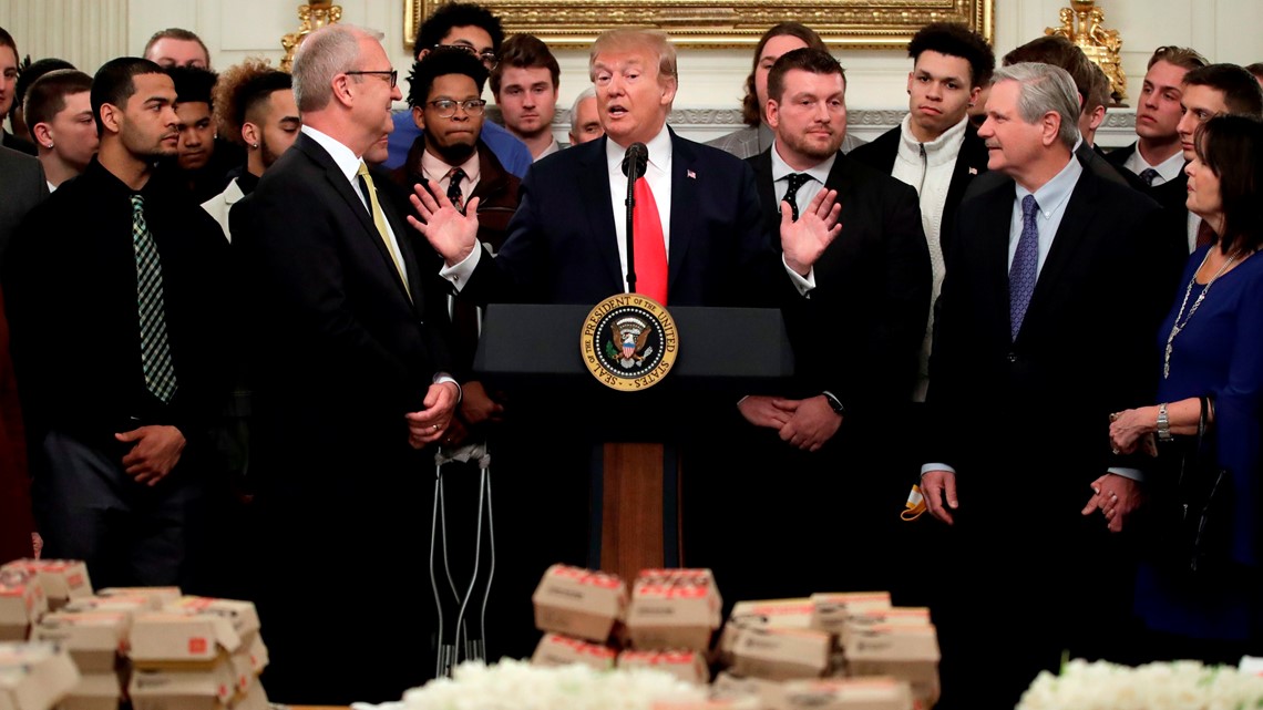 Chick-fil-A gets starring role at President Trump's White House feast ...