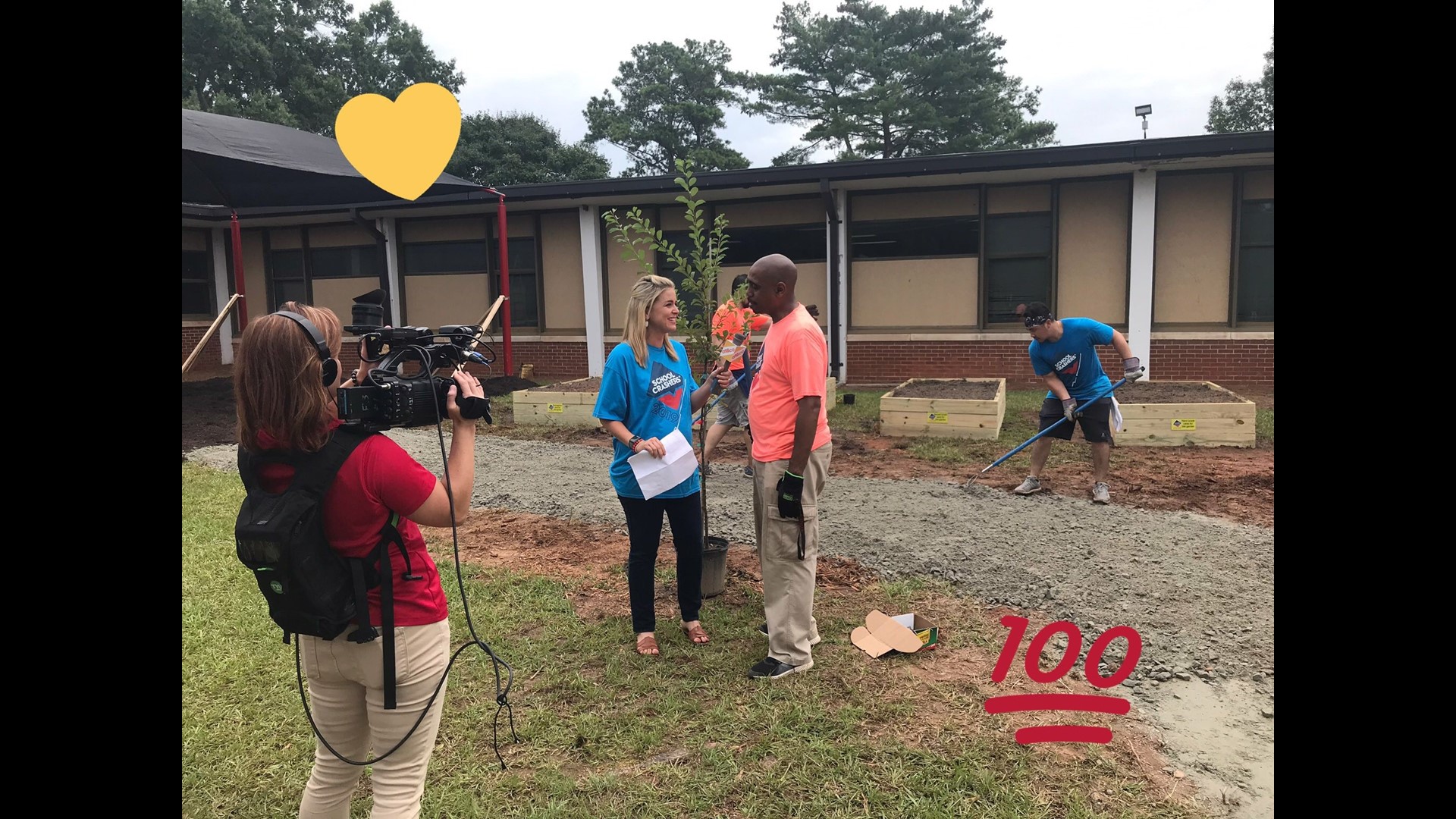 PHOTOS: Georgia United Foundation's School Crashers at Toney Elementary ...