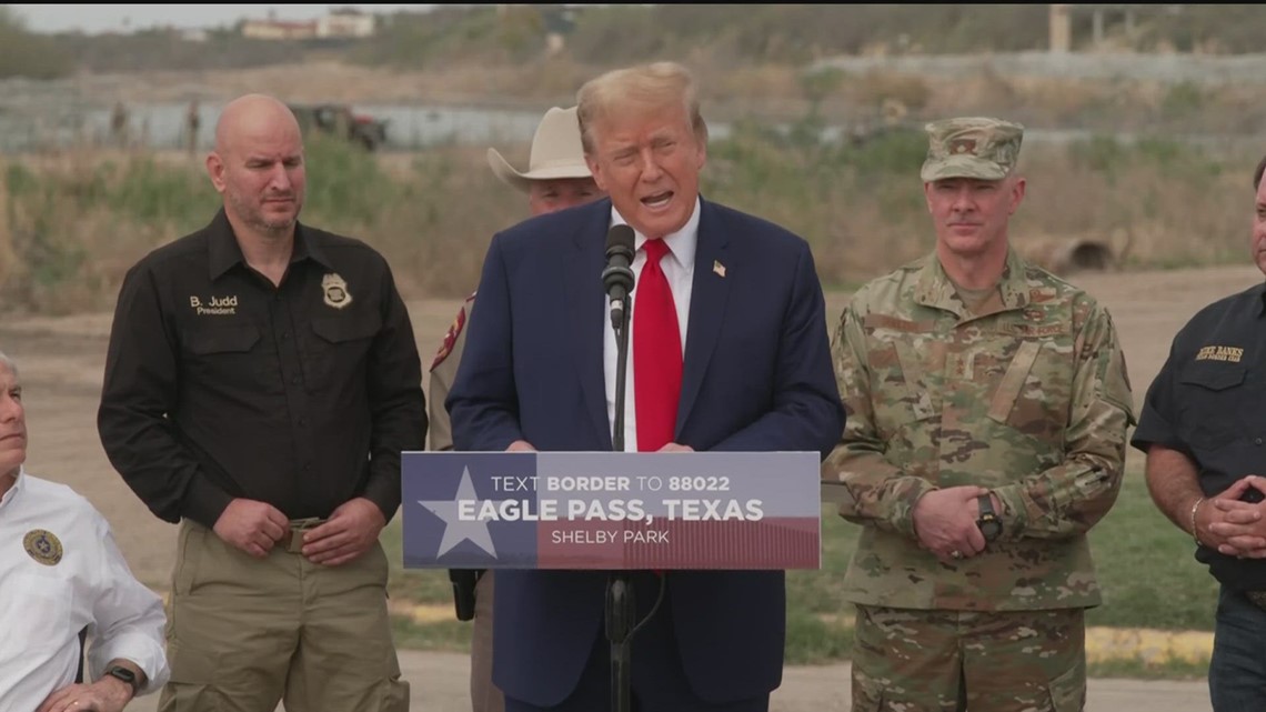 Trump says he spoke to Laken Riley's parents, highlights case in ...