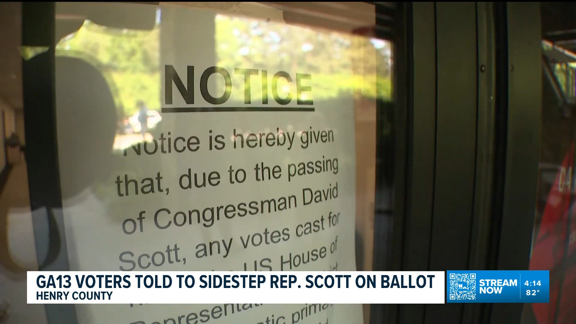 Georgia's District 13 voters told to sidestep the late Rep. David Scott ...