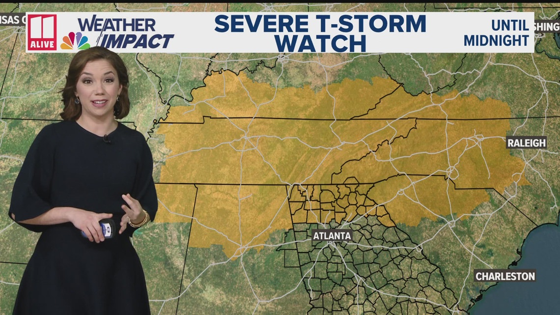 Tracking storms to parts of north Georgia | Forecast | 11alive.com