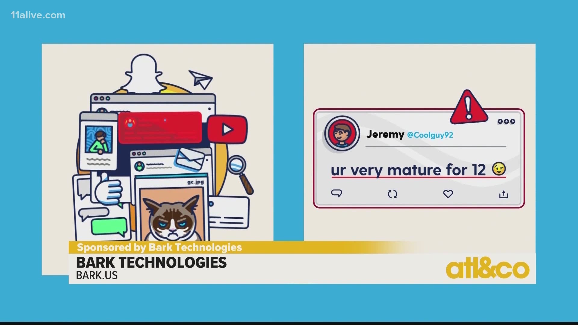 Parenting Tech Talk with Bark Technologies | 11alive.com