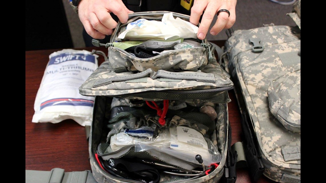 Military trauma kits could prove life-saving for local PD | 11alive.com