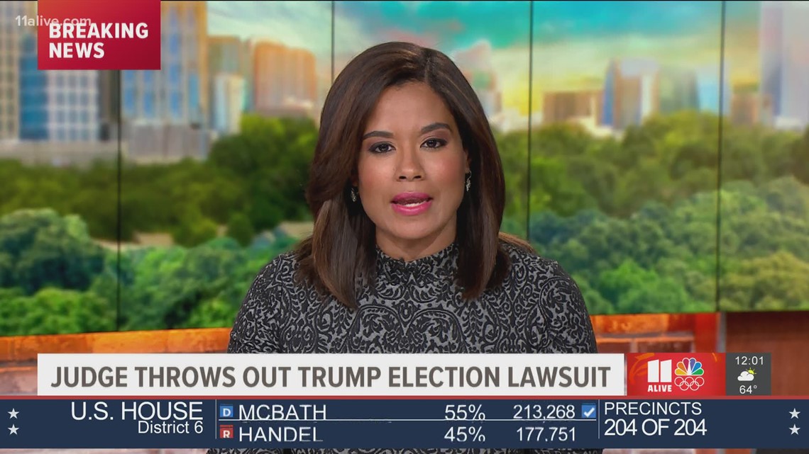 Judge Throws Out Election Lawsuit From Trumps Campaign And The