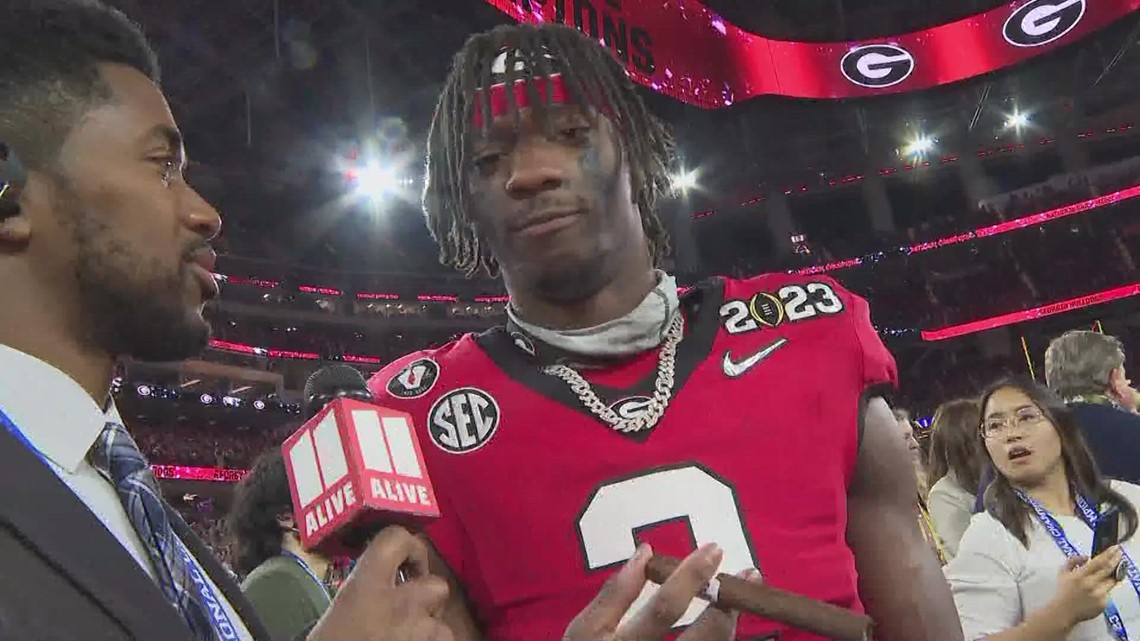Georgia linebacker Smael Mondon, Jr. after winning Championship: 'All ...