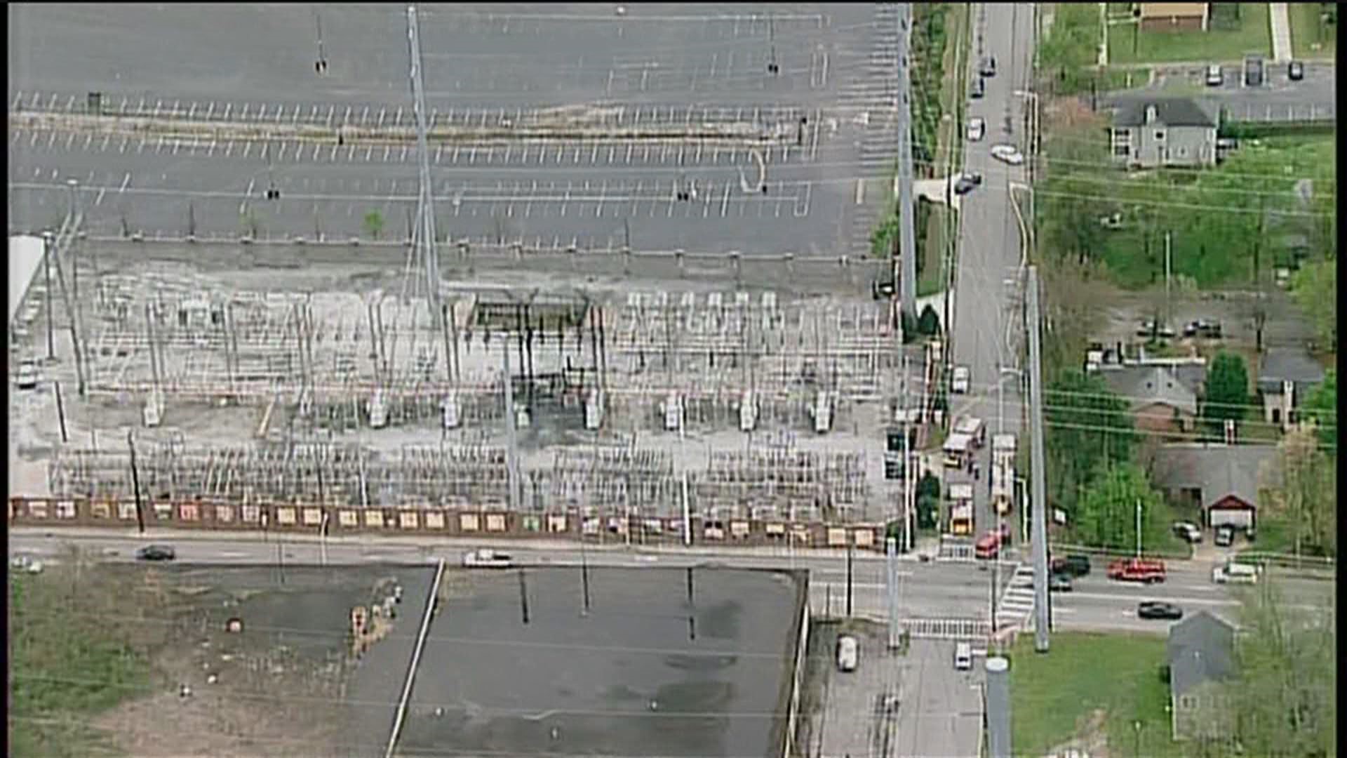 PHOTOS: Georgia Power transformer explosion | 11alive.com