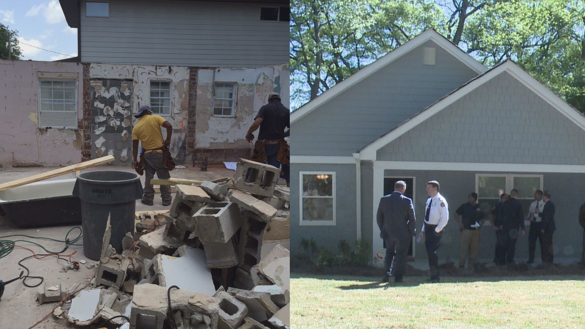 Police officers move into fomerly blighted homes | 11alive.com