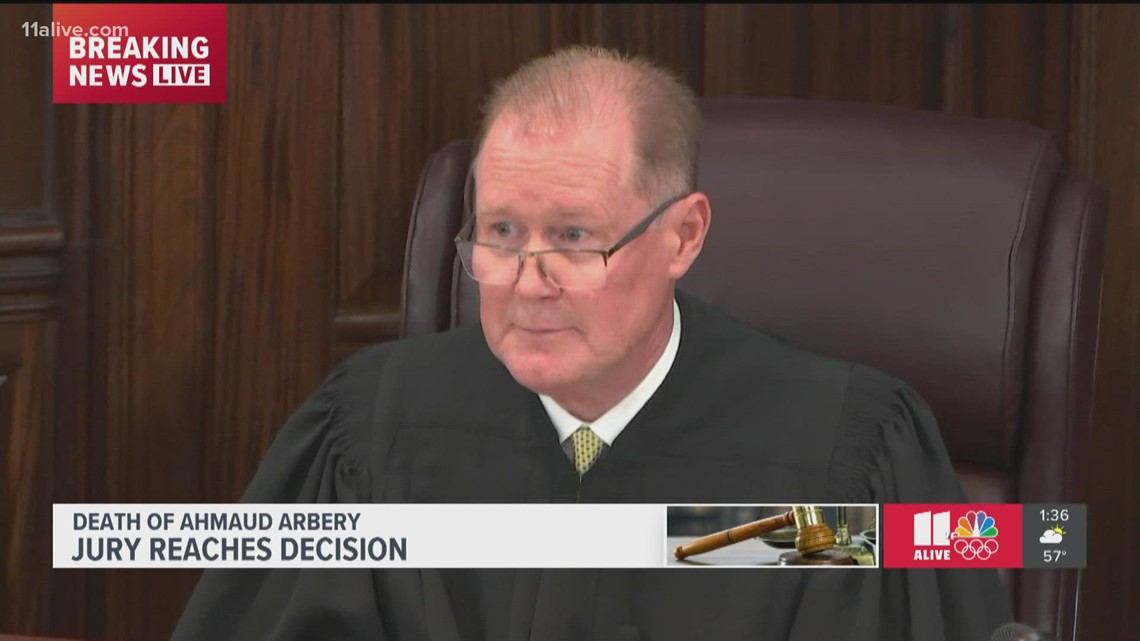 Marcus Arbery, Ahmaud's father, cheers as first guilty verdict ...