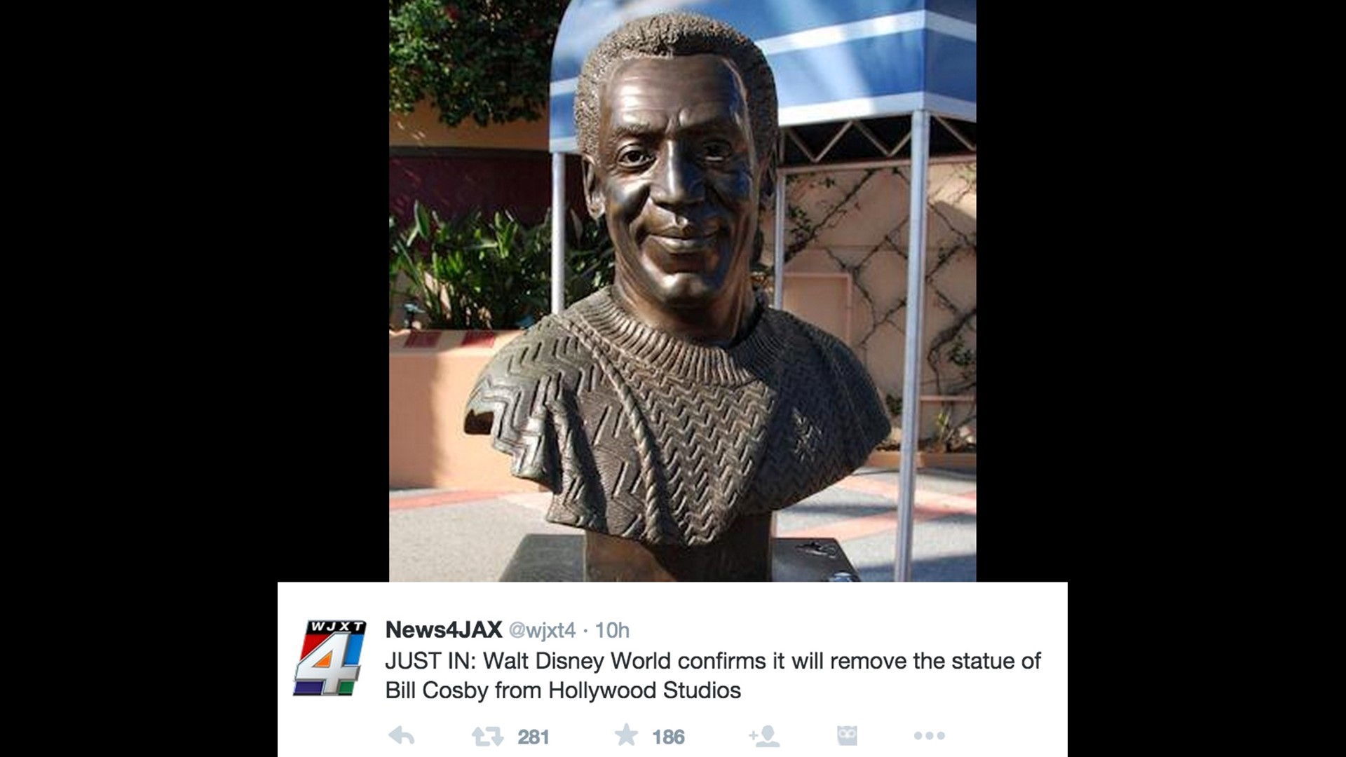 Disney to remove Bill Cosby statue from theme park | 11alive.com