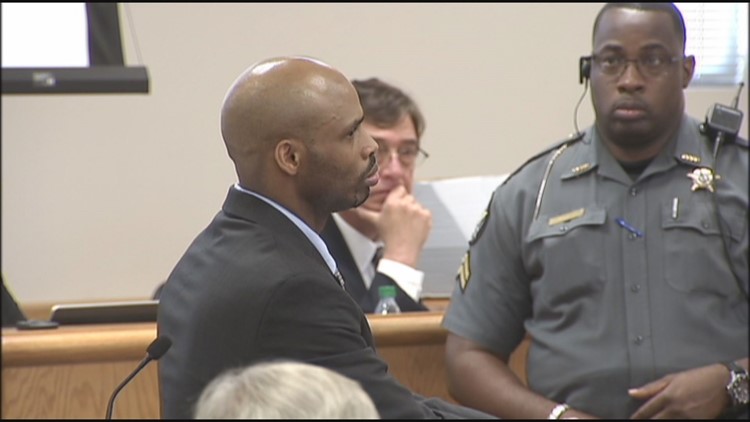 Jamie Hood questions officer he's accused of shooting | 11alive.com
