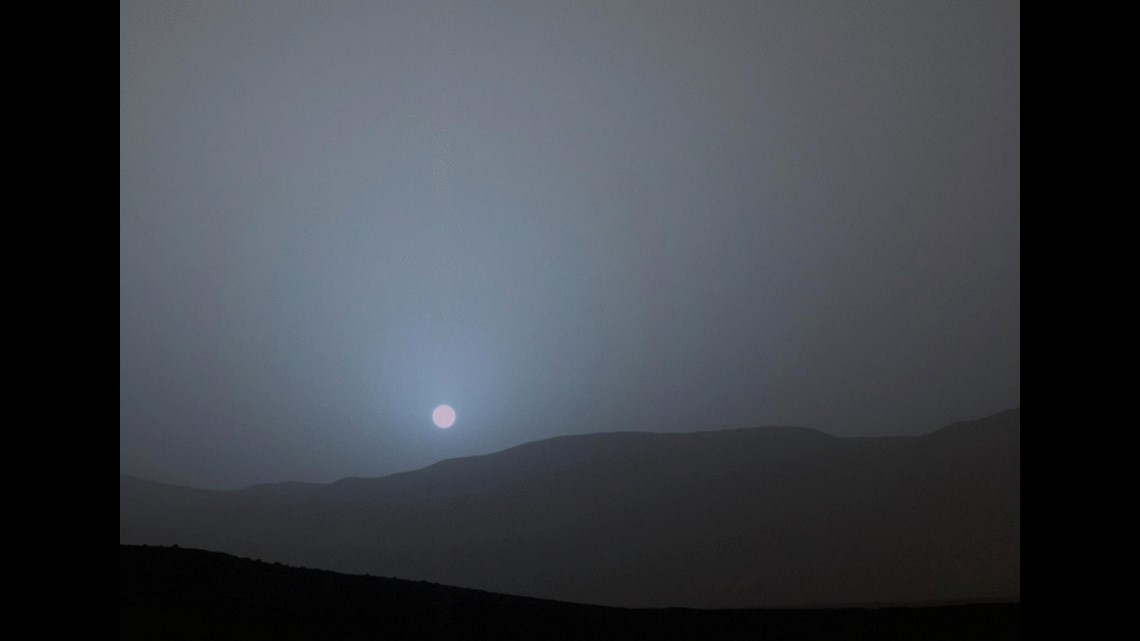 See a blue sunset on Mars | 11alive.com