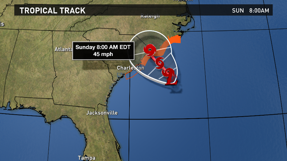 Tropical Storm Ana Makes Landfall On Mother's Day | 11alive.com