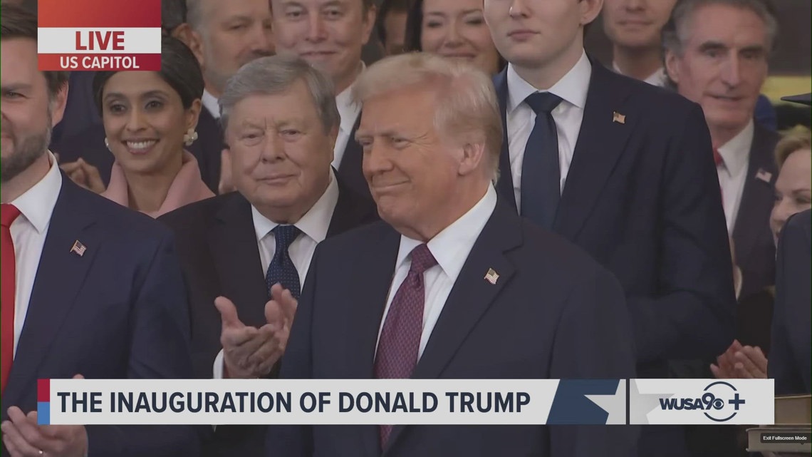 Donald Trump, JD Vance arrive at presidential inauguration ahead of ...