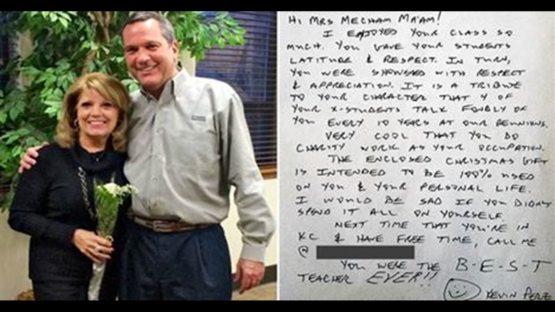 Student surprises teacher who inspired him with gift — 37 years later ...