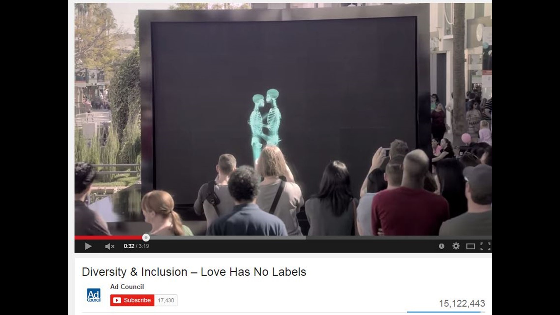 Watch the viral video that reminds us 'love has no labels' | 11alive.com