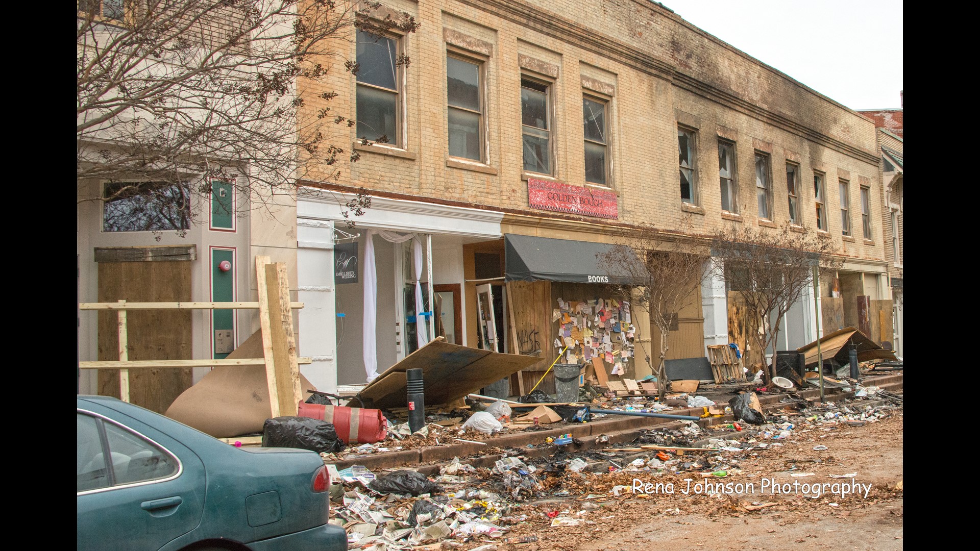 Movie explosion mistake damages buildings | 11alive.com