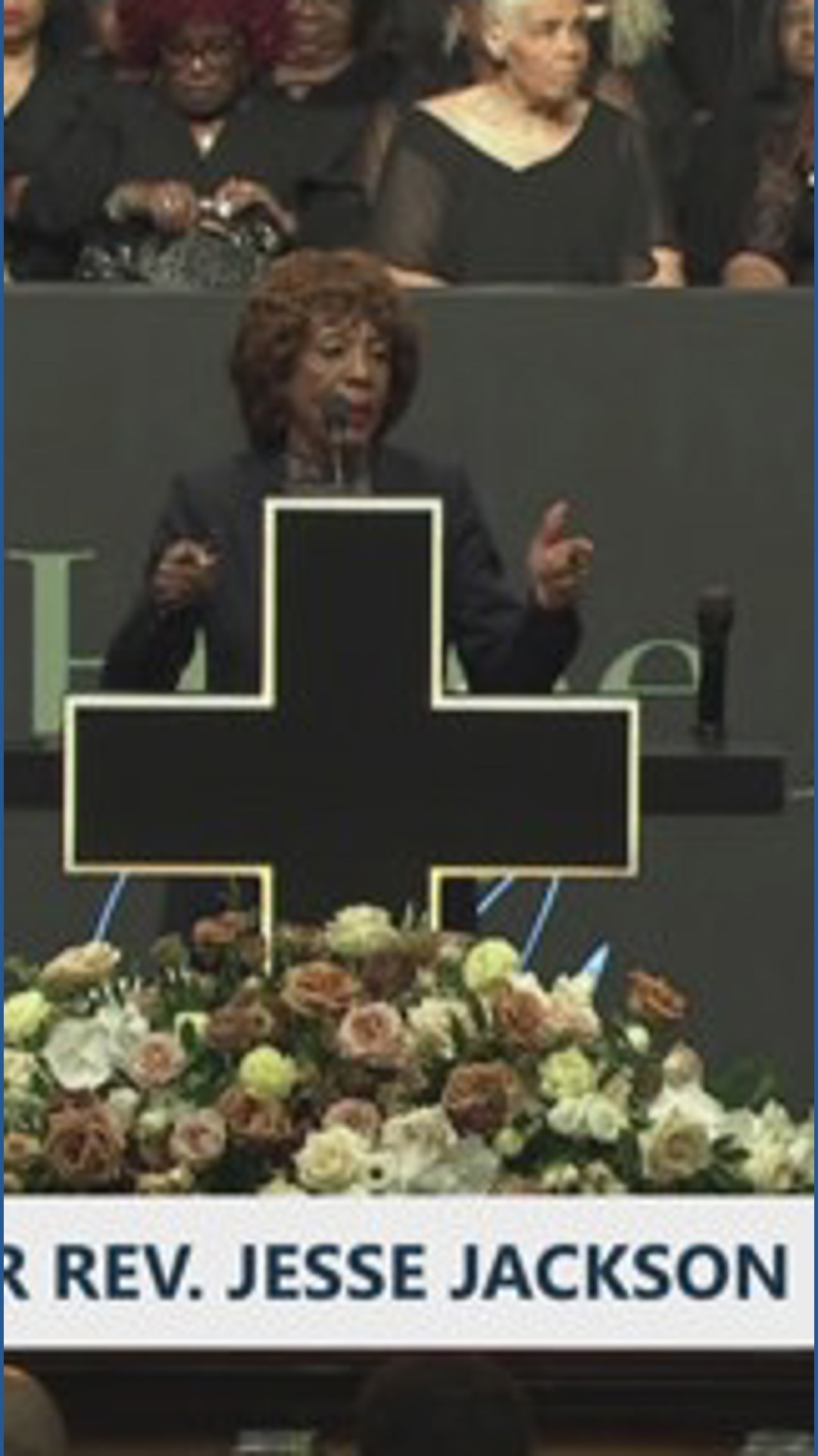 Maxine Waters honors Rev. Jesse Jackson Sr. at House of Hope service in ...