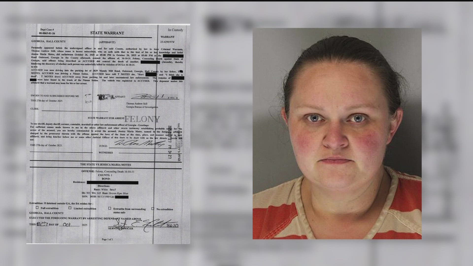 Hall County woman arrested, charged after remains of 4-year-old girl ...