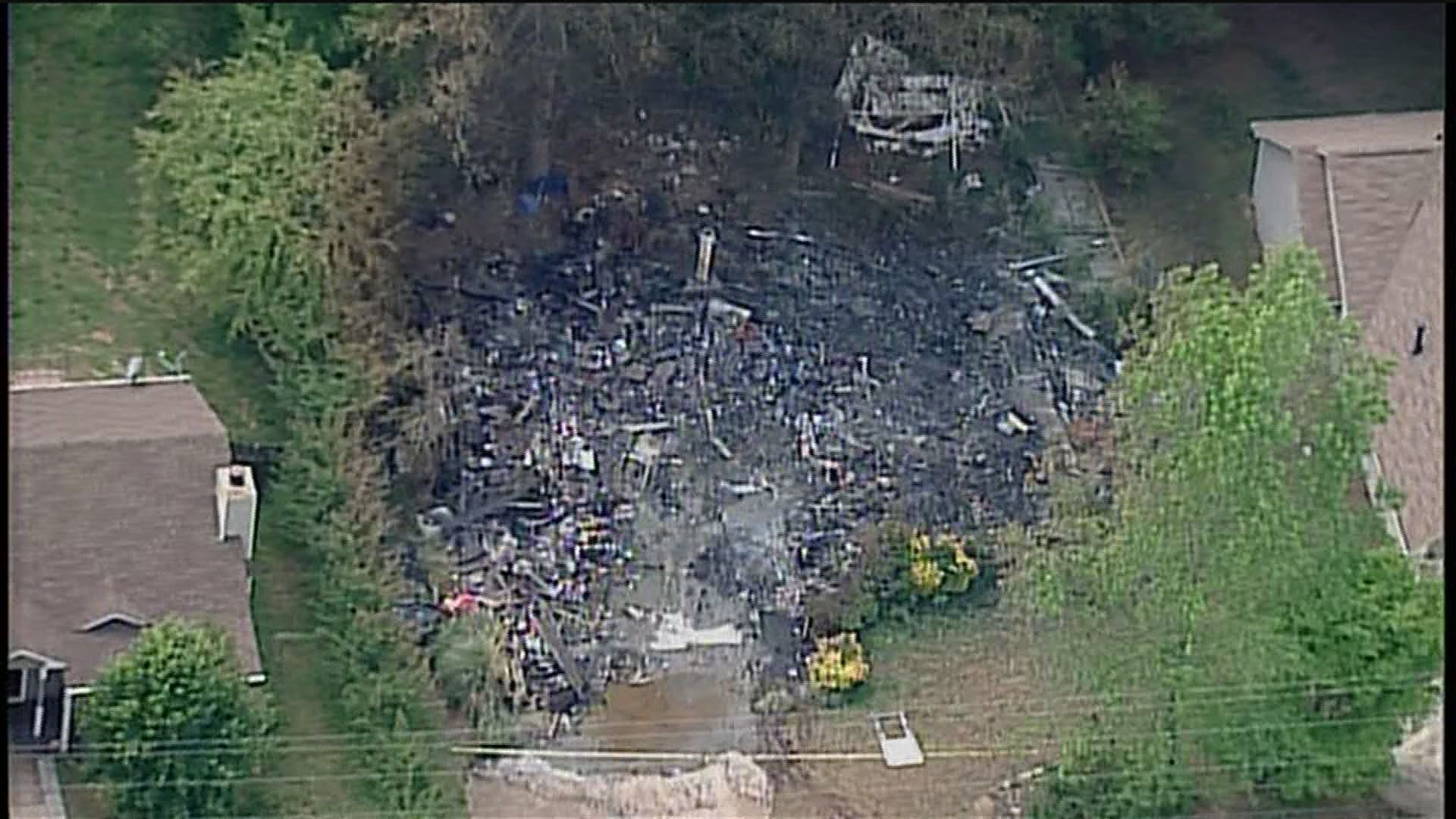 Fire at hoarding house burned for 13 hours | 11alive.com