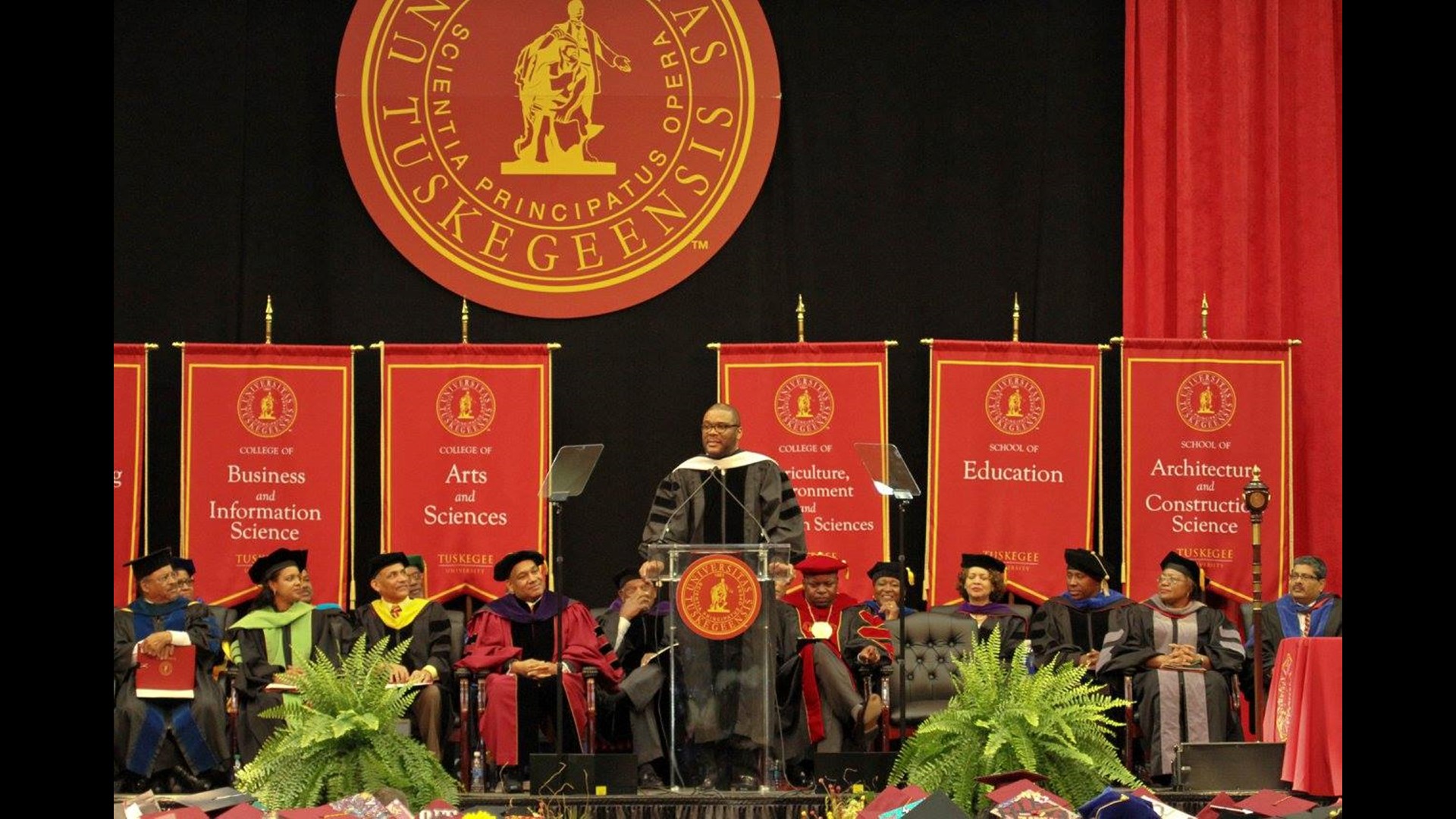 Tyler Perry recounts hardships, realizations and life at Tuskegee U ...
