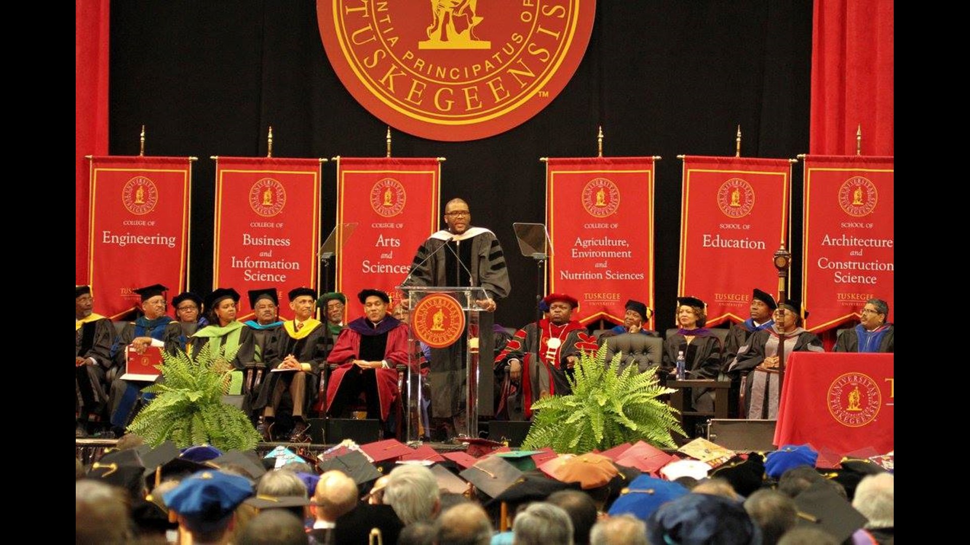 Tyler Perry recounts hardships, realizations and life at Tuskegee U ...