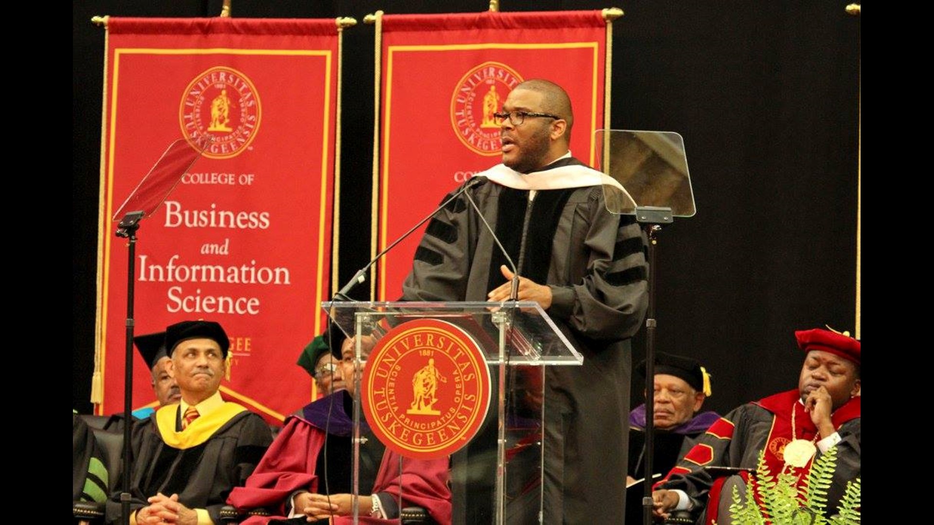 Tyler Perry recounts hardships, realizations and life at Tuskegee U ...