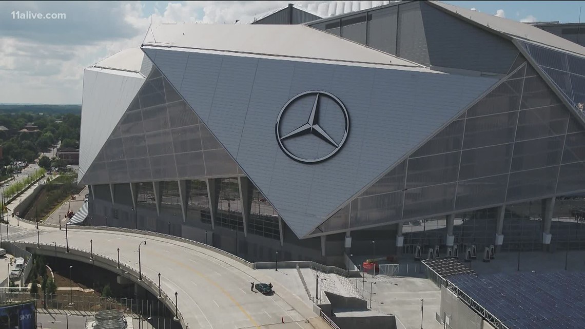 Mercedes-Benz Stadium in Downtown Atlanta named as FEMA mass ...