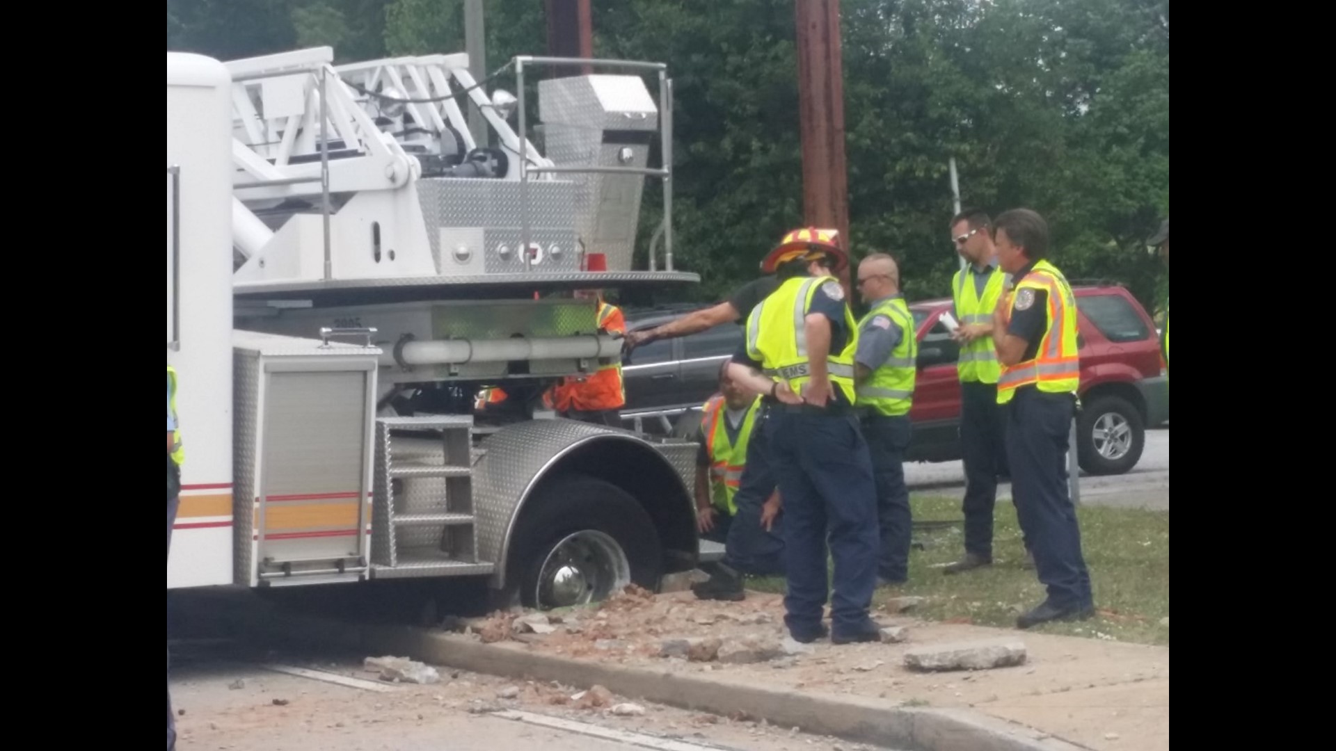 Child critically injured in fire truck crash | 11alive.com
