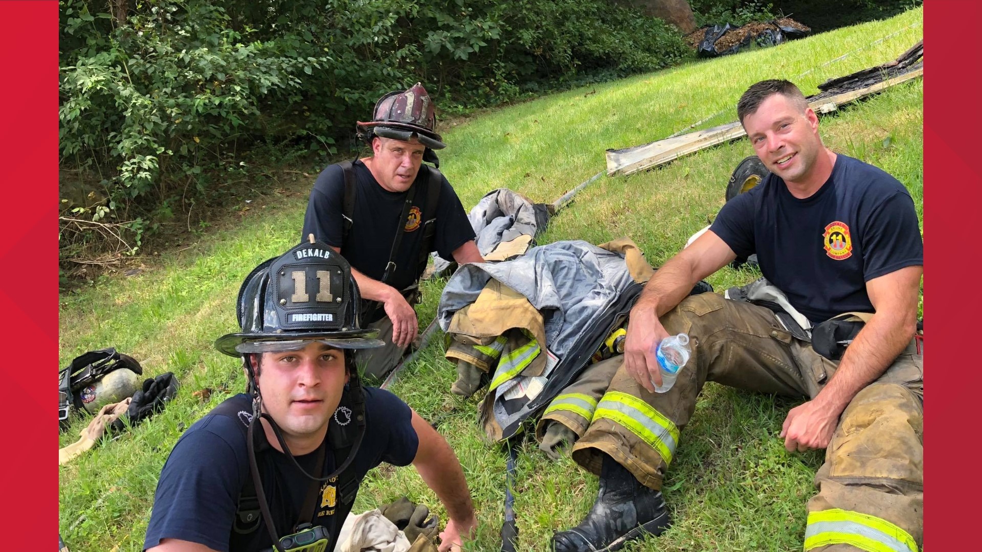 DeKalb firefighter rescues woman from house fire | 11alive.com
