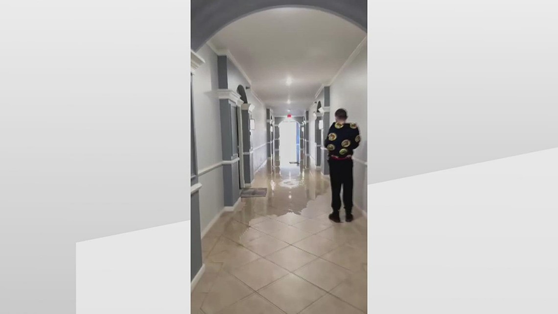 Residents experience severe flooding after pipes burst at Buckhead ...