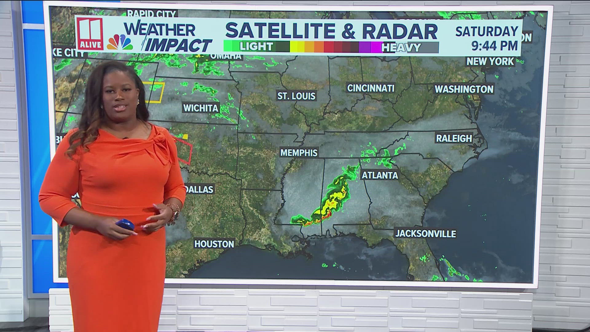 Georgia weather overnight outlook: Rain set to come through, storms ...