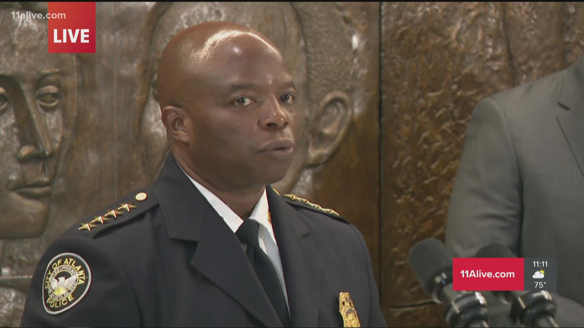 Atlanta Police chief speaks on effort to combat violent crime in the ...